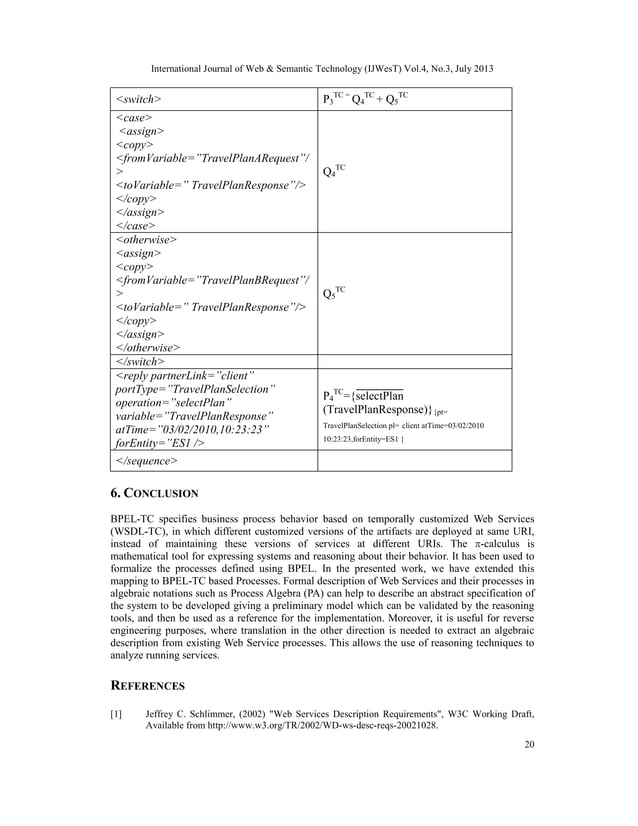 FORMALIZING BPEL-TC THROUGH Π-CALCULUS | PPT