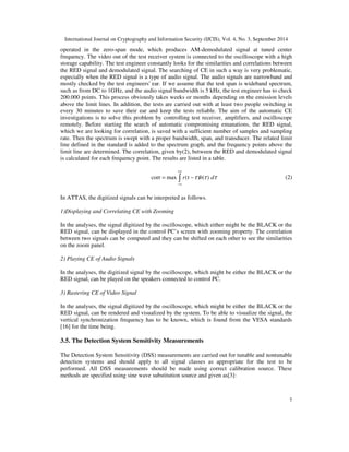 AUTOMATIC TEMPEST TEST AND ANALYSIS SYSTEM DESIGN | PDF