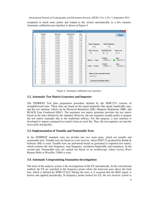AUTOMATIC TEMPEST TEST AND ANALYSIS SYSTEM DESIGN | PDF