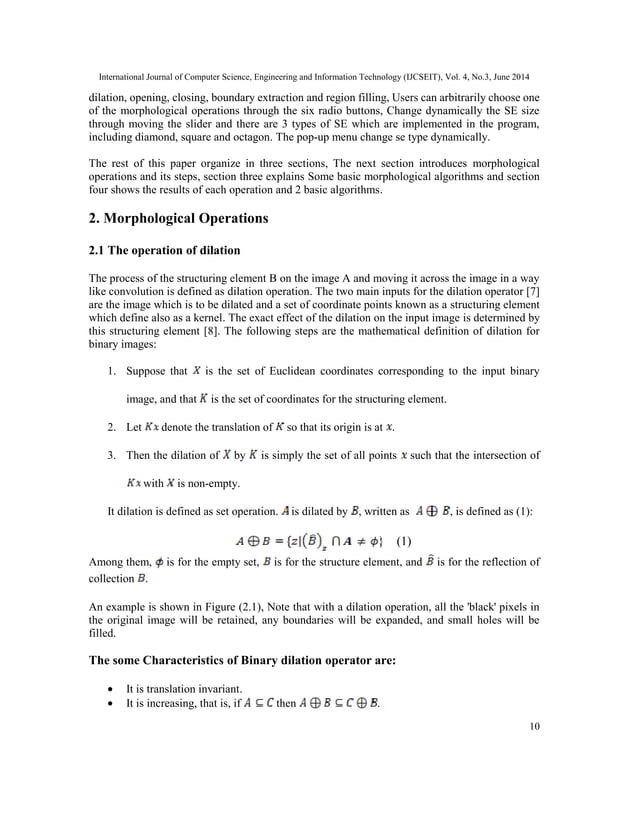 IMAGE RESTORATION BASED ON MORPHOLOGICAL OPERATIONS | PDF