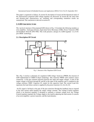 FAST TRANSIENT RESPONSE LOW DROPOUT VOLTAGE REGULATOR | PDF