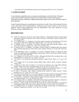AUTOMATIC TARGET DETECTION IN HYPERSPECTRAL IMAGES USING NEURAL NETWORK | PDF