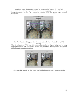 DETECTION OF MOVING OBJECT USING FOREGROUND EXTRACTION ALGORITHM BY PTZ CAMERA | PDF