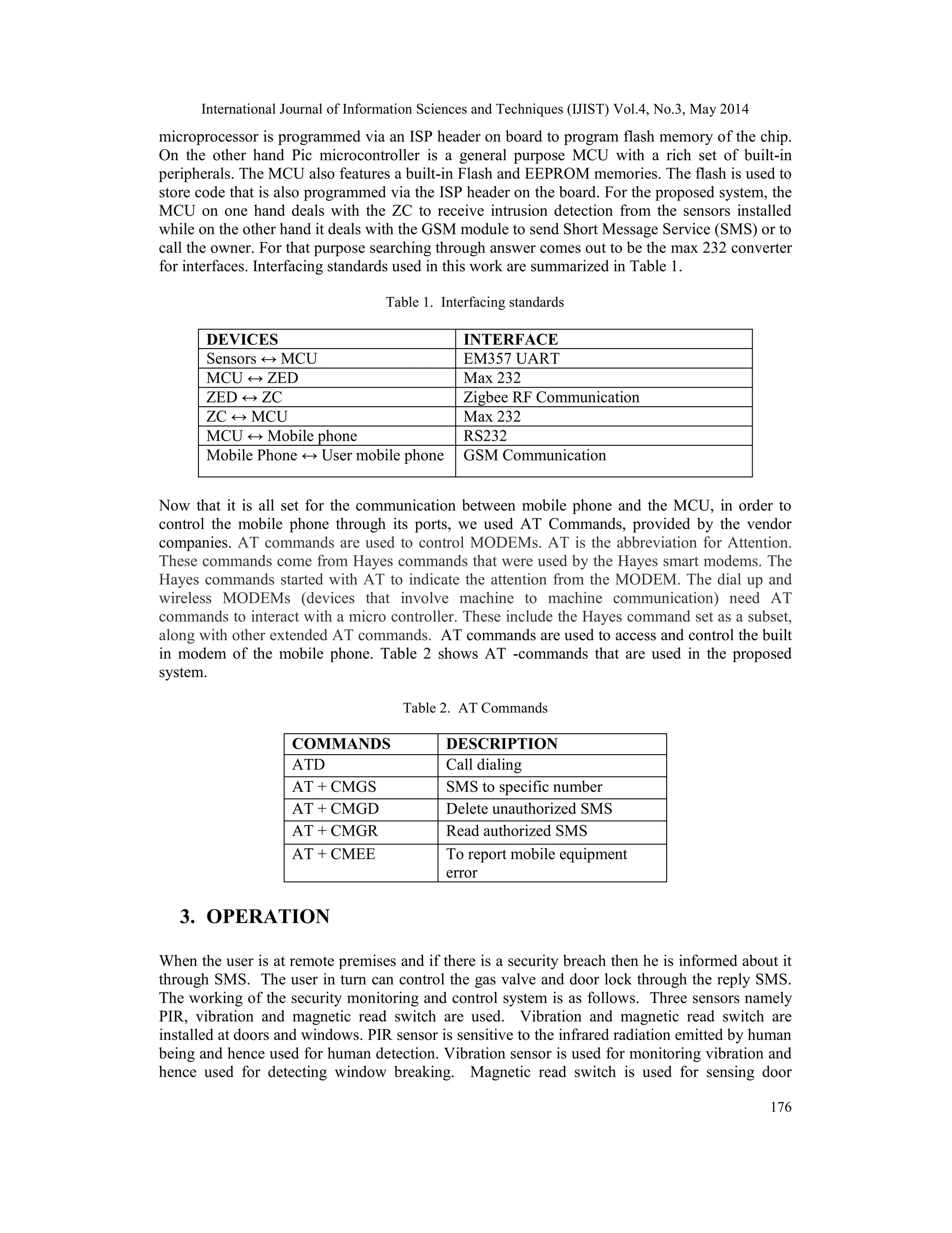 A ZIGBEE AND EMBEDDED BASED SECURITY MONITORING AND CONTROL SYSTEM | PDF