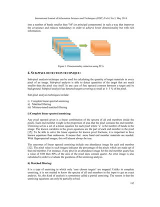 FUZZY BASED HYPERSPECTRAL IMAGE SEGMENTATION USING SUBPIXEL DETECTION | PDF