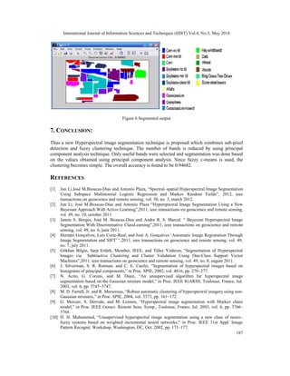 FUZZY BASED HYPERSPECTRAL IMAGE SEGMENTATION USING SUBPIXEL DETECTION | PDF