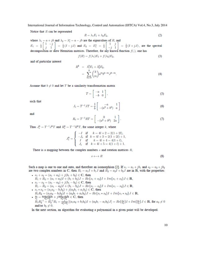 POLYNOMIAL EVALUATIONS IN ENGINEERING | PDF