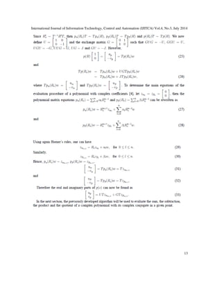 POLYNOMIAL EVALUATIONS IN ENGINEERING | PDF