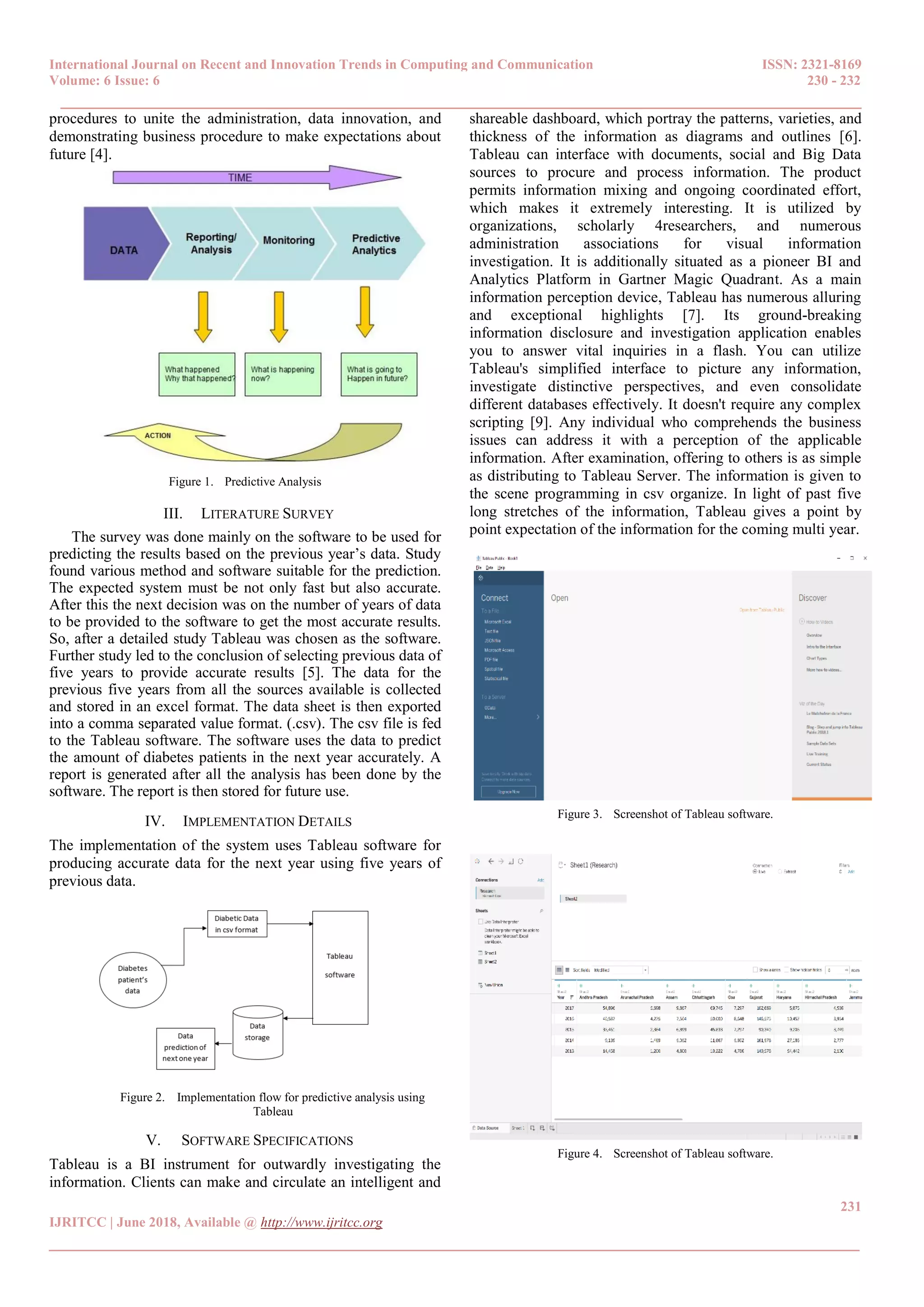 Predictive Analysis for Diabetes using Tableau | PDF Predictive Analysis for Diabetes using Tableau | PDF