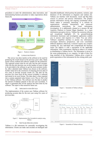 Predictive Analysis for Diabetes using Tableau | PDF