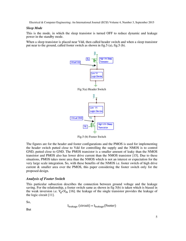 Power Gating Structure For Reversible Programmable Logic Array Pdf