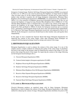 COLOUR IMAGE ENHANCEMENT BASED ON HISTOGRAM EQUALIZATION | PDF | Photo ...