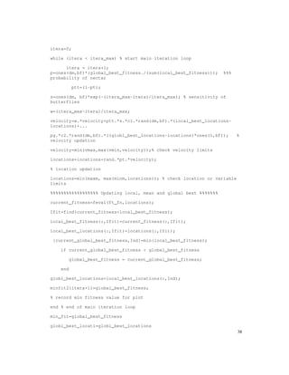 THE BUTTERFLY-PARTICLE SWARM OPTIMIZATION (BUTTERFLY-PSO/BF-PSO ...