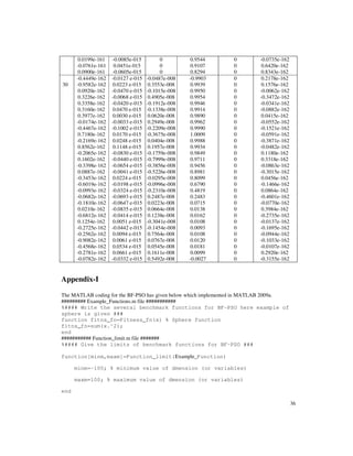 THE BUTTERFLY-PARTICLE SWARM OPTIMIZATION (BUTTERFLY-PSO/BF-PSO ...