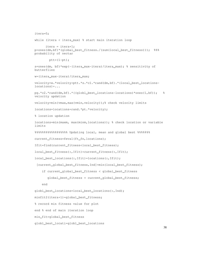 THE BUTTERFLY-PARTICLE SWARM OPTIMIZATION (BUTTERFLY-PSO/BF-PSO ...