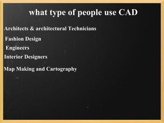 what is CAD | PPT