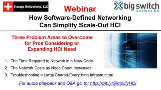 Webinar: How Software-Defined Networking Can Simplify Scale-Out HCI | PPTX