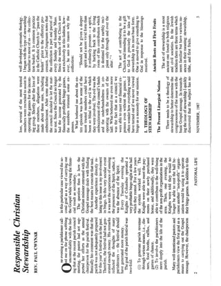 Christian Stewardship | PDF