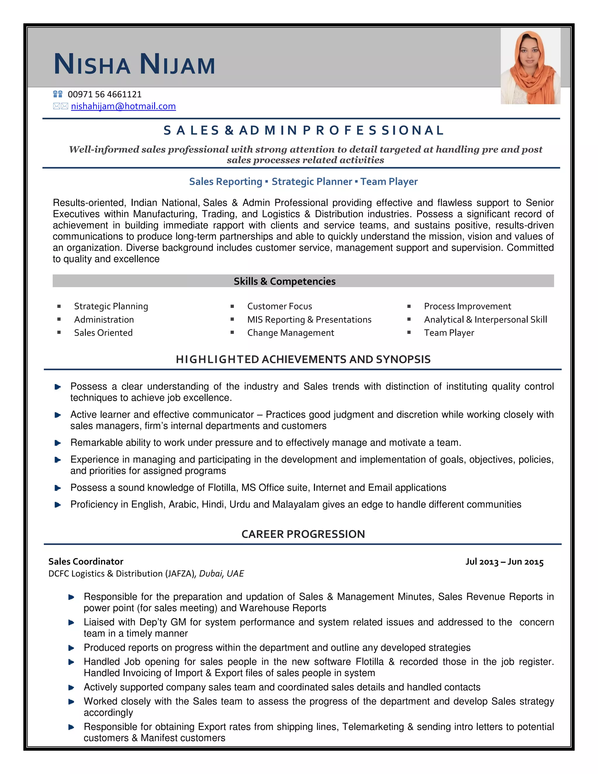 Resume - Nisha | PDF