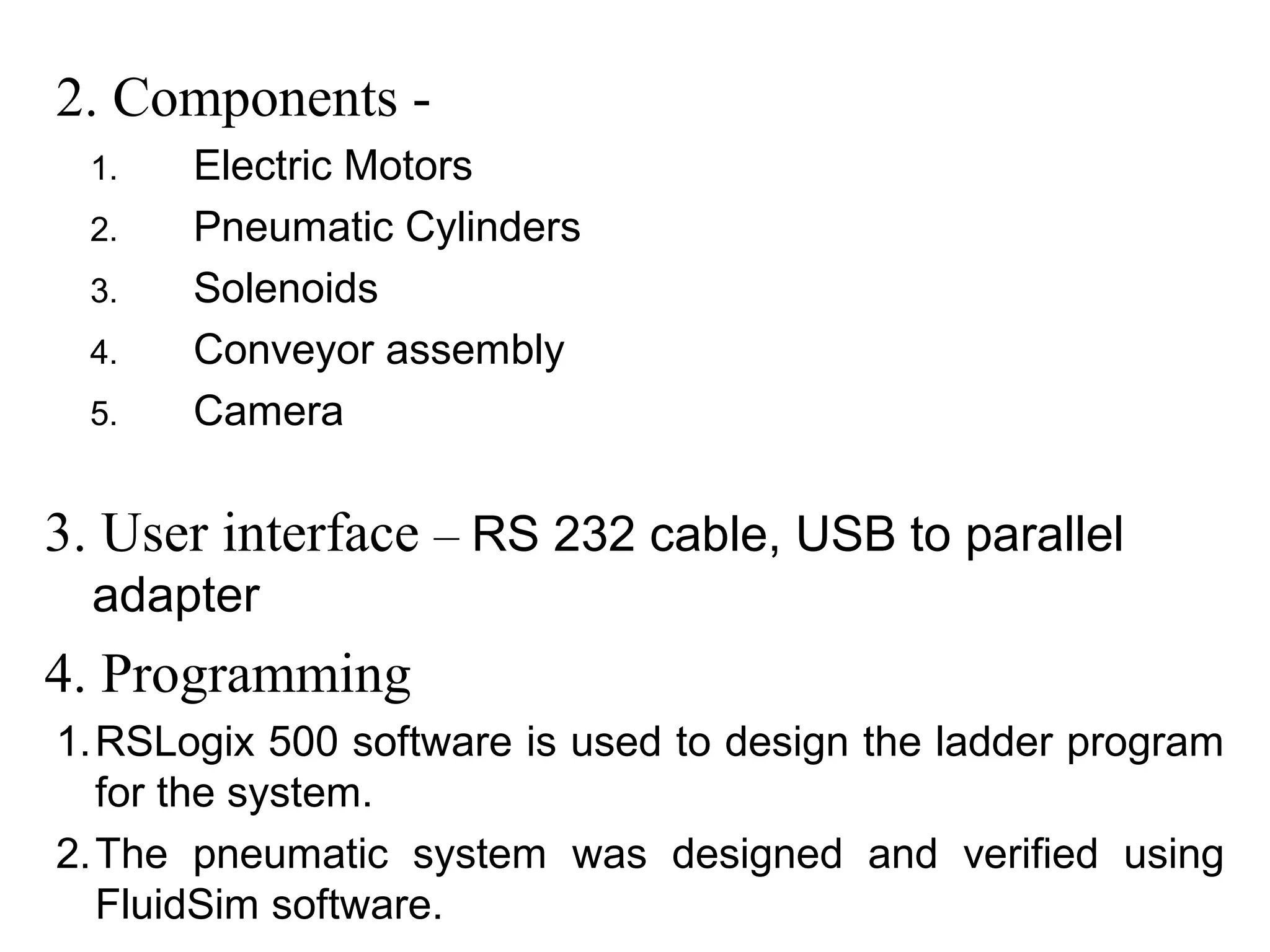 Application of image processing in material handling and (1) | PPT