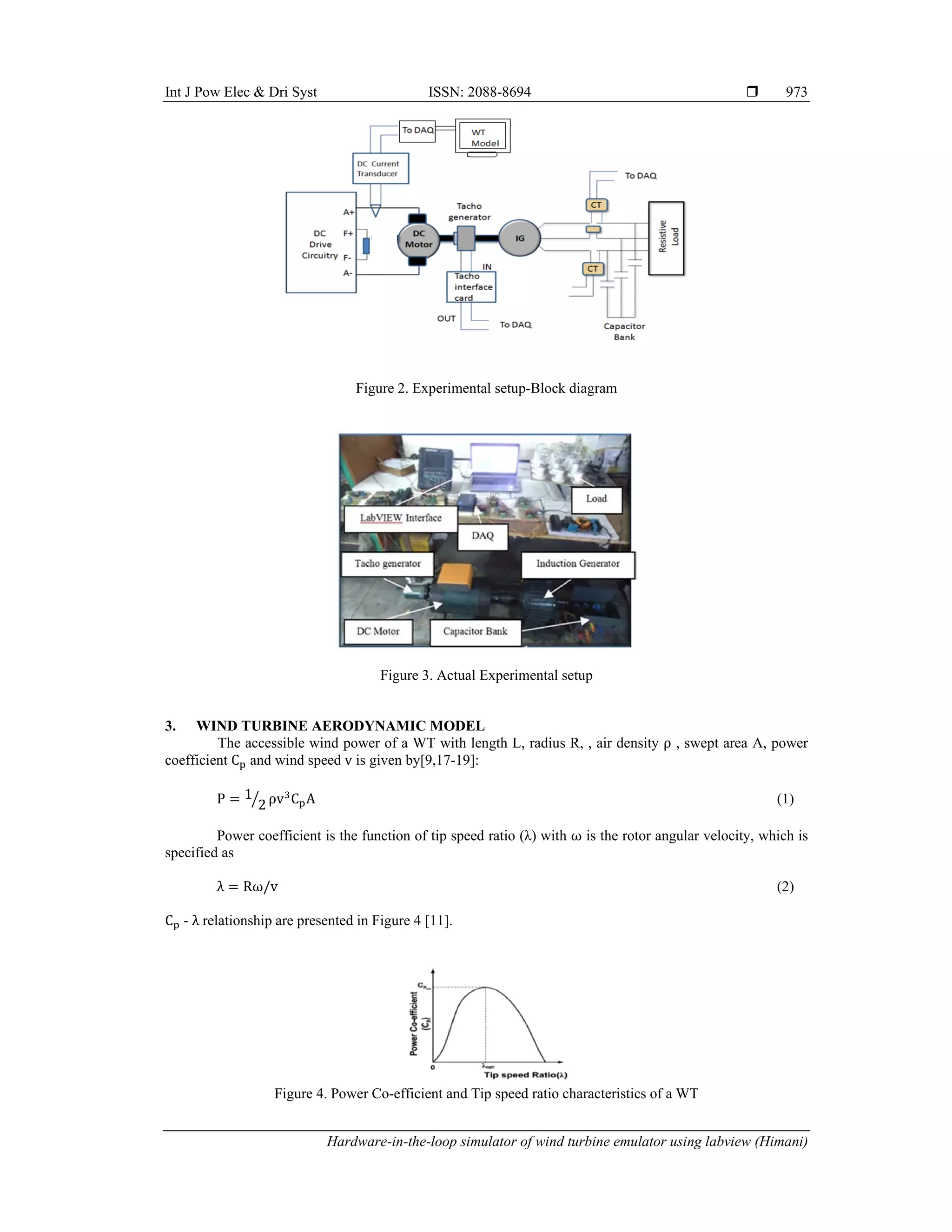 Hardware-in-the-loop simulator of wind turbine emulator using labview | PDF