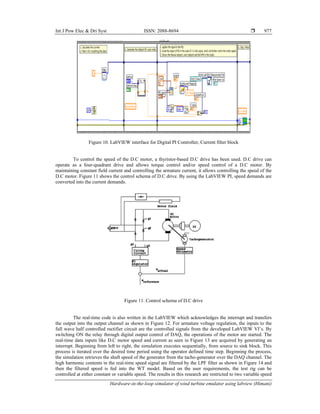 Hardware-in-the-loop simulator of wind turbine emulator using labview | PDF