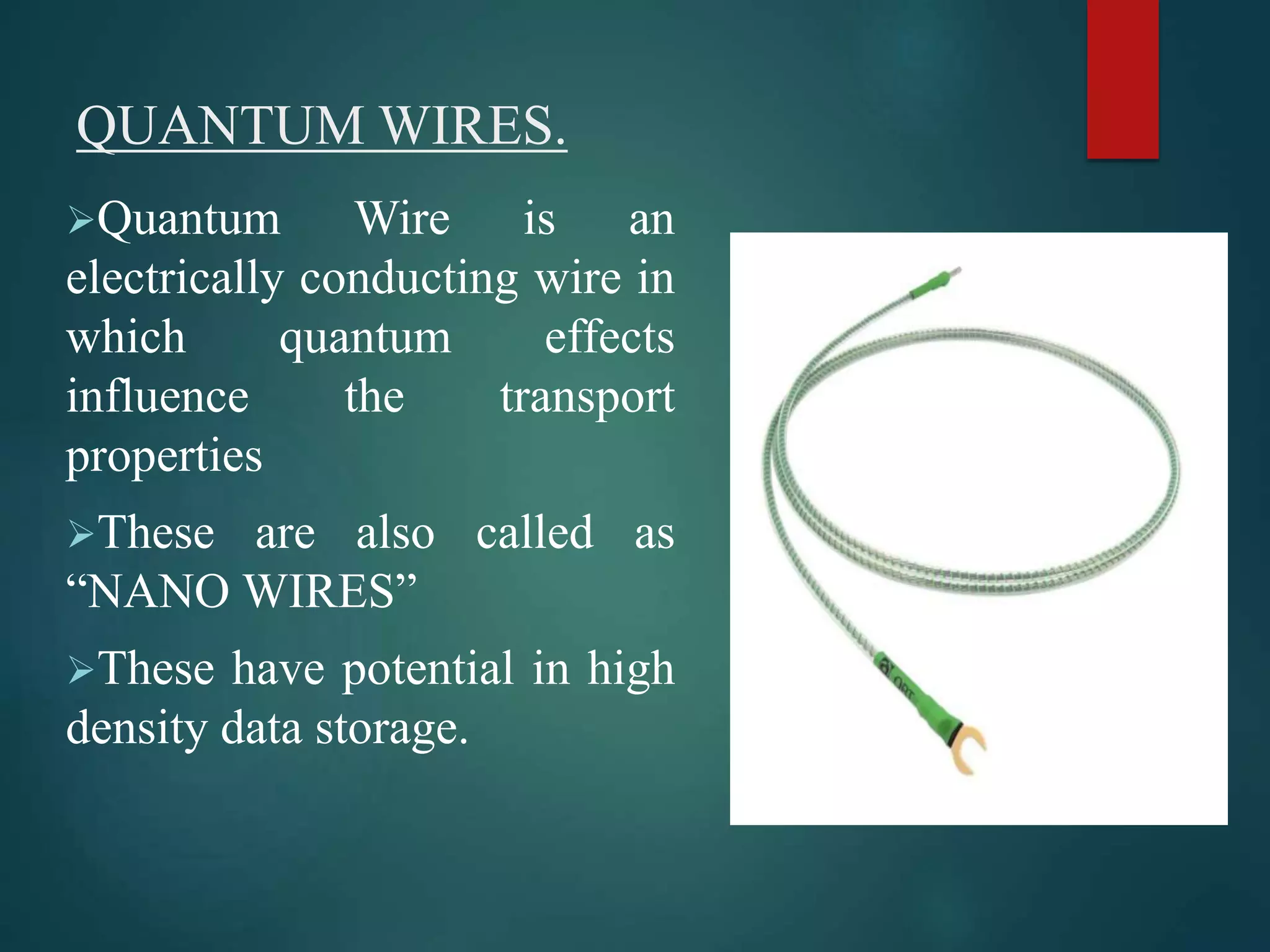 Quantum electronic devices | PPTX