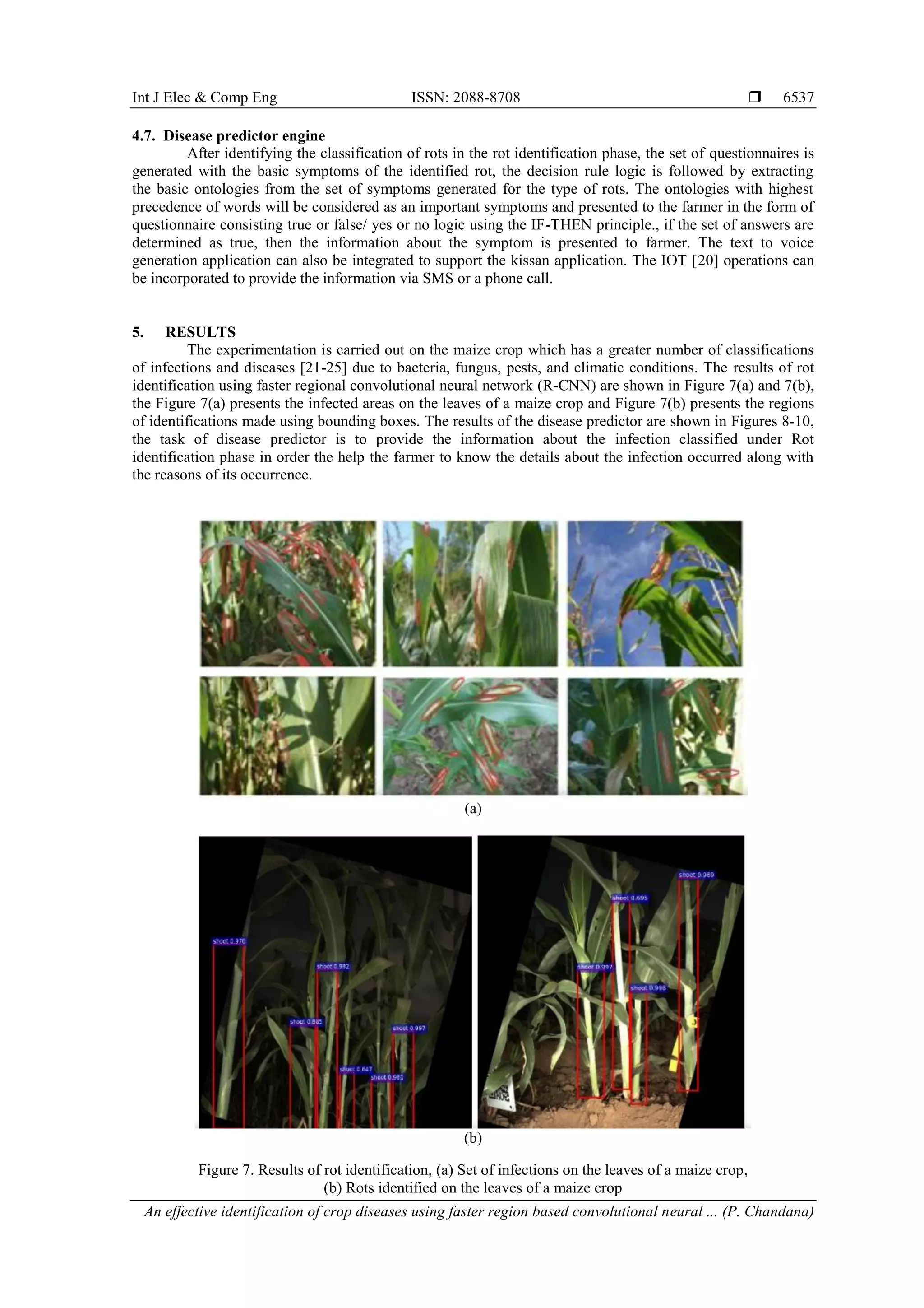 An effective identification of crop diseases using faster region based convolutional neural ...