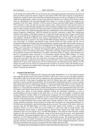 Classifying electrocardiograph waveforms using trained deep learning neural network based on ...
