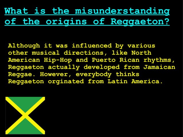 The Origin of Reggaeton | PPT