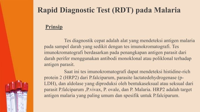 PEMERIKSAAN MALARIA -RAPID (RDT) Malaria.pptx