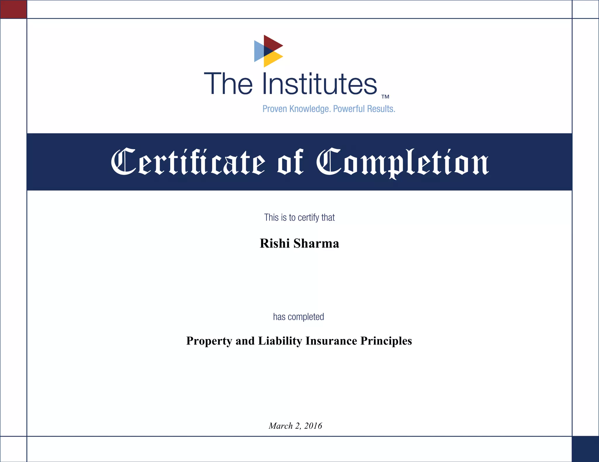 INS_21 certificate | PPT