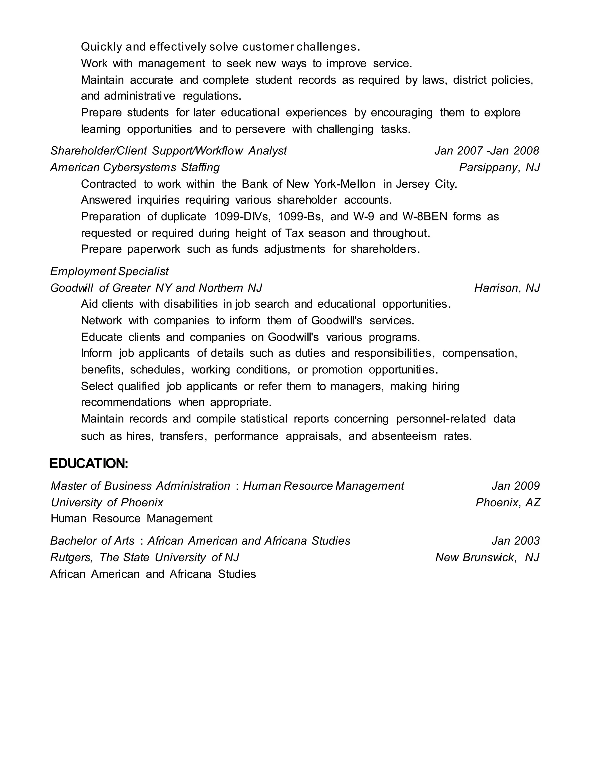 Paryss M Resume resume help | DOCX