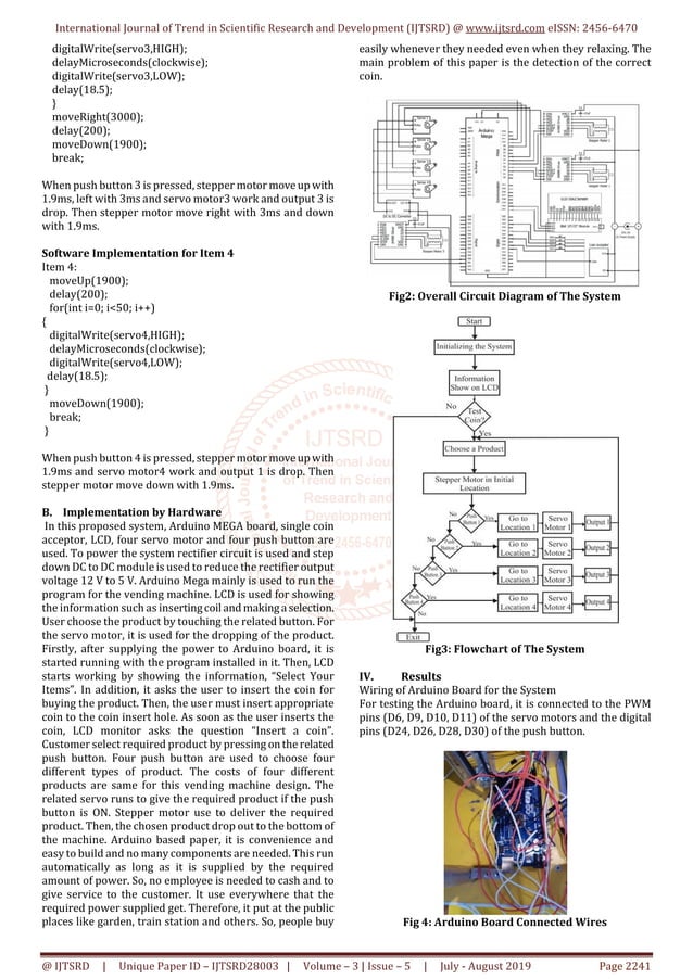 Coin Acceptor Based Vending Machine using Microcontroller | PDF | Food & Drink