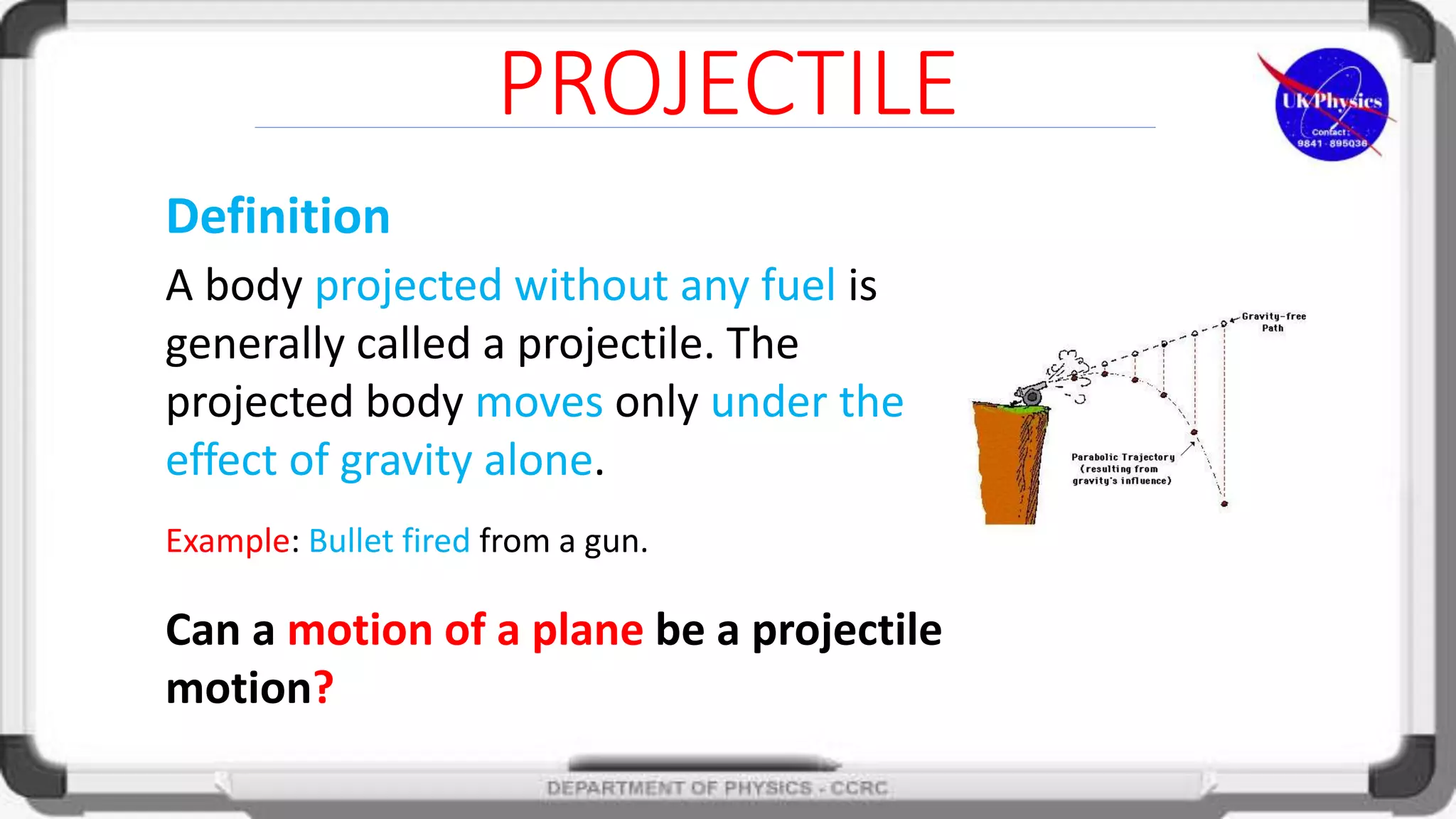 Projectile | PPTX