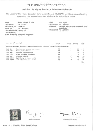 Transcripts_Edson_Manoel | PDF
