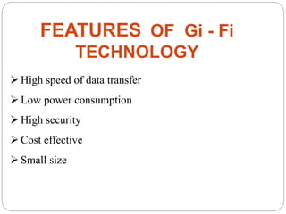 GI-FI TECHNOLOGY PPT NEW | PPT
