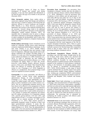Potential of Anisakiasis in Foodborne Zoonosis | PDF