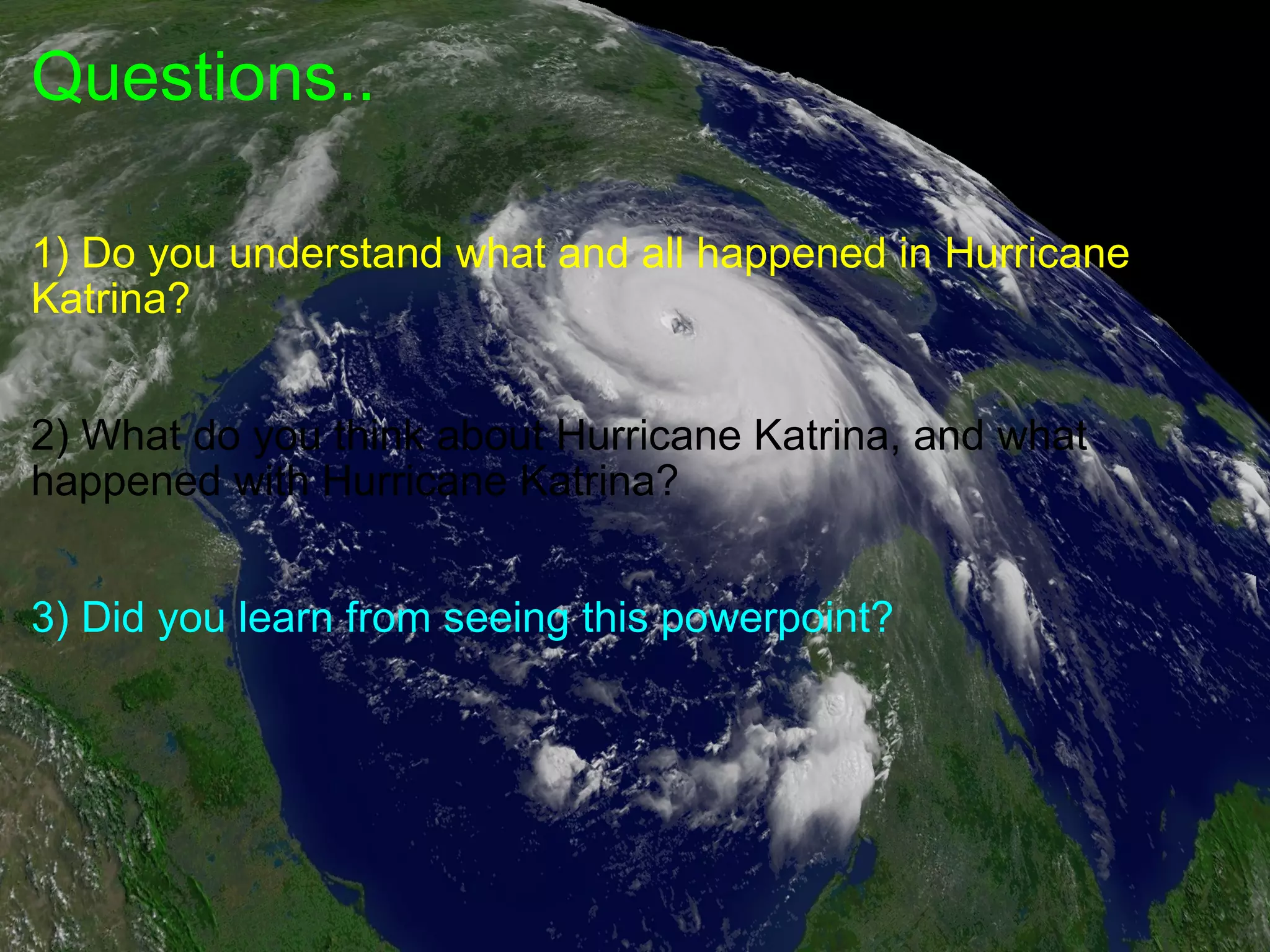 Hurricane Katrina | PPT