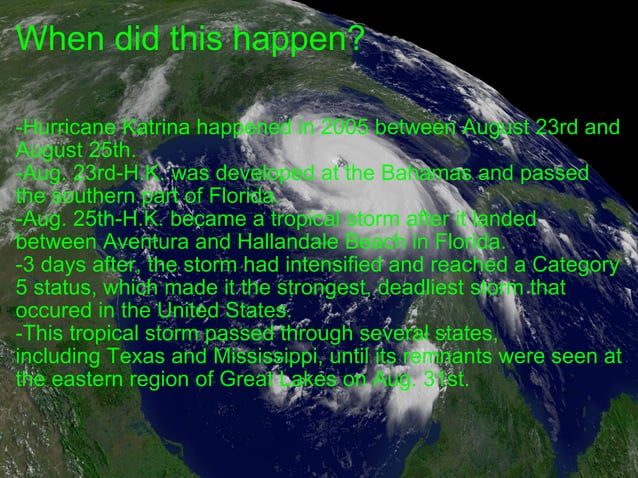 Hurricane Katrina | PPT