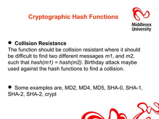 Hash Function & Analysis | PPT