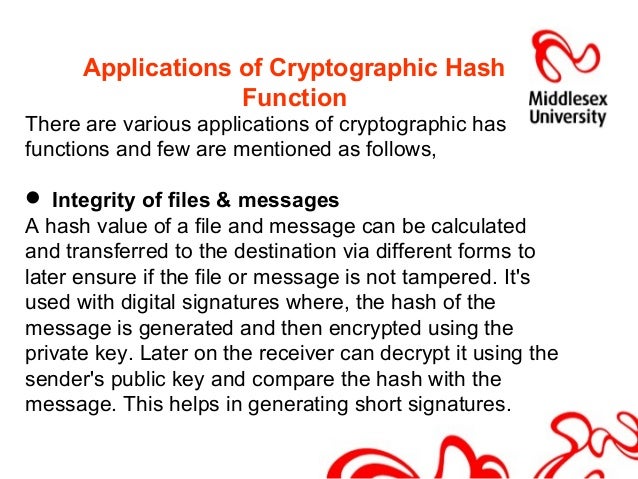 Hash Function And Analysis