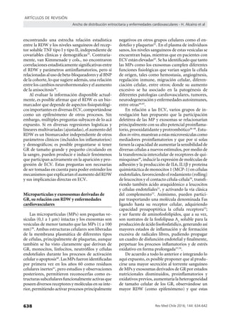 Distribucion eritrocitaria | PDF