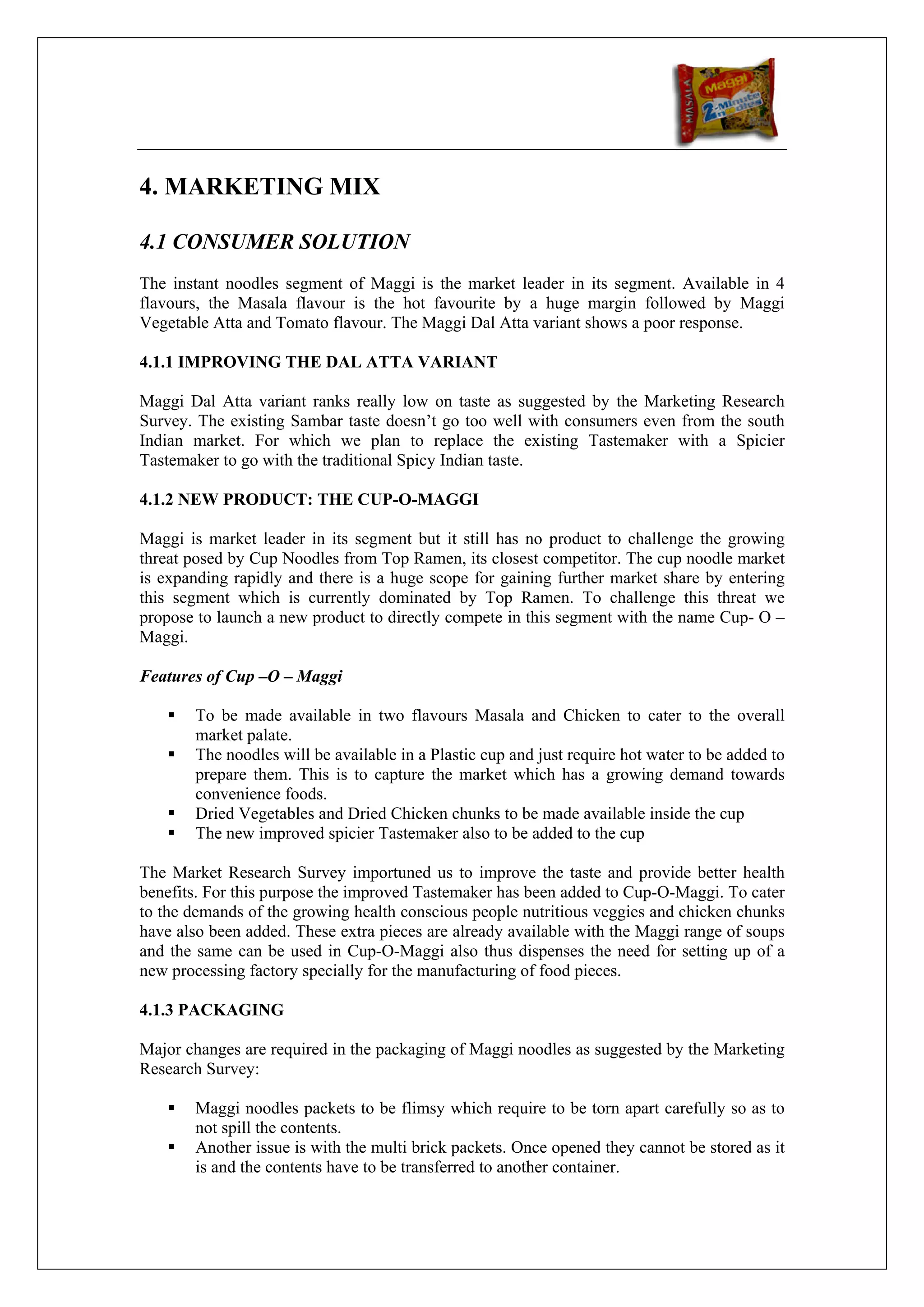 43379925 maggi-noodles-marketing-plan | PDF