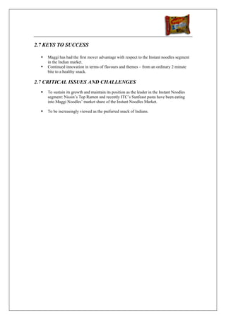 43379925 maggi-noodles-marketing-plan | PDF