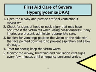 Diabetic Emergencies4339261Diabetic Emergencies.ppt