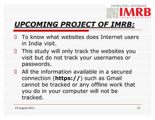 43398623 imrb-research- | PPT