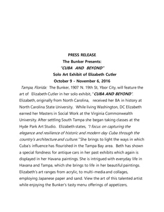 ART SHOW PRESS RELEASE | PDF