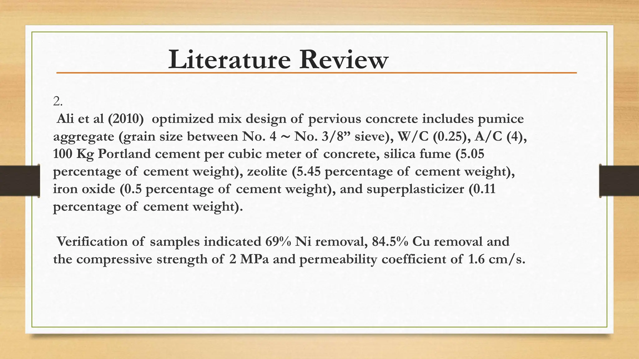 Porous Concrete uses and occurrences and | PPTX