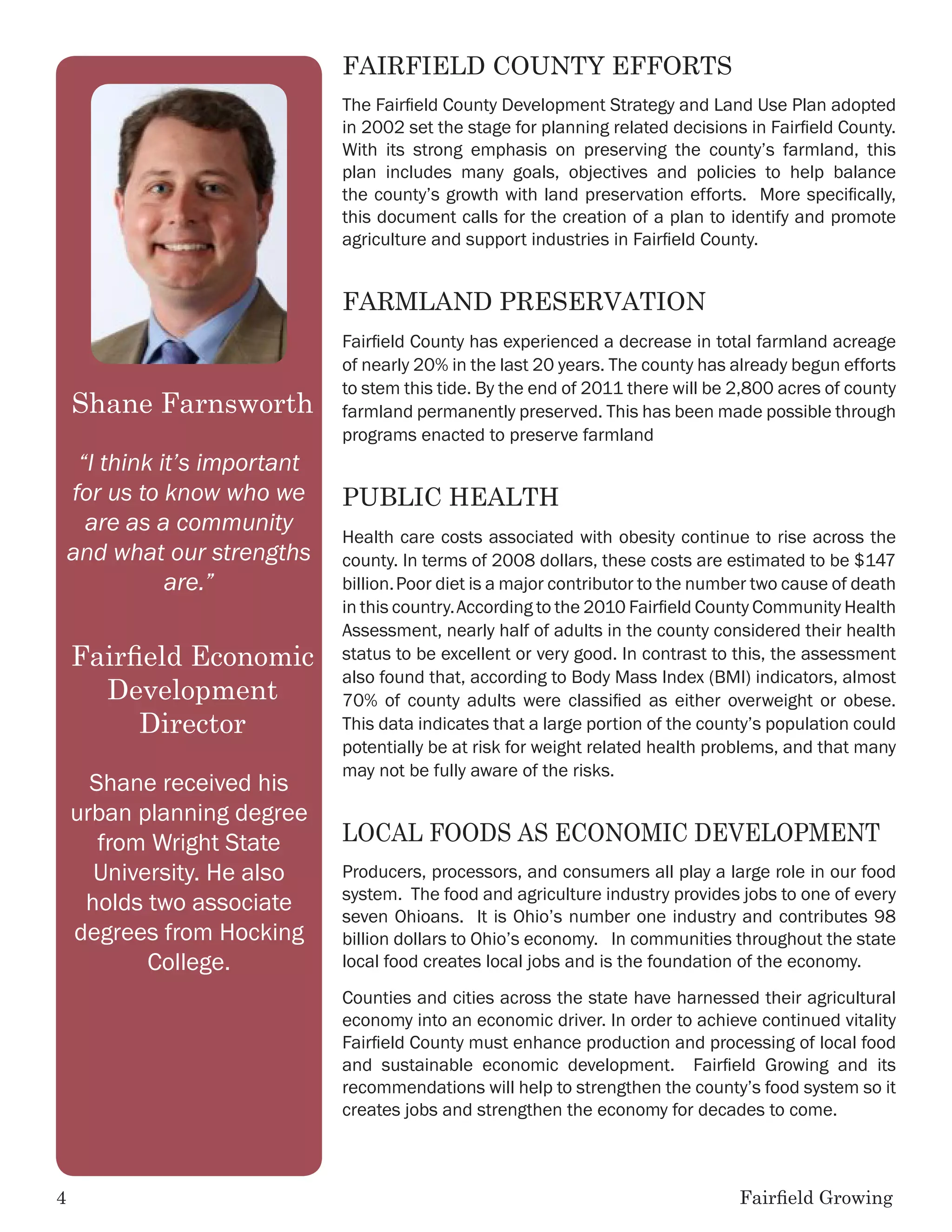 Fairfield Growing Executive Summary | PDF